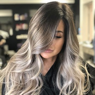 How-To: Crystal Silver Balayage | Salon